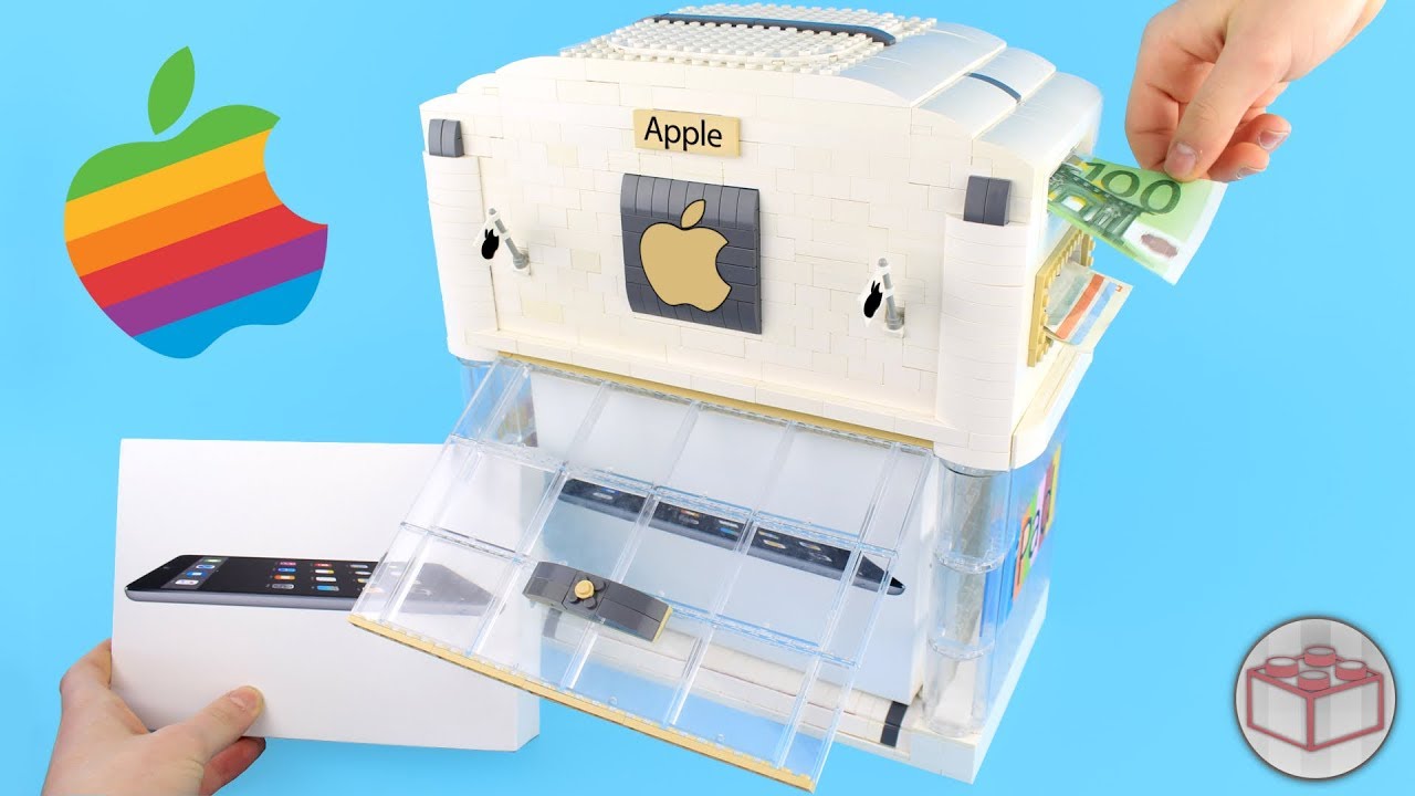 Apple iPad Custom LEGO Vending Machine - YouTube