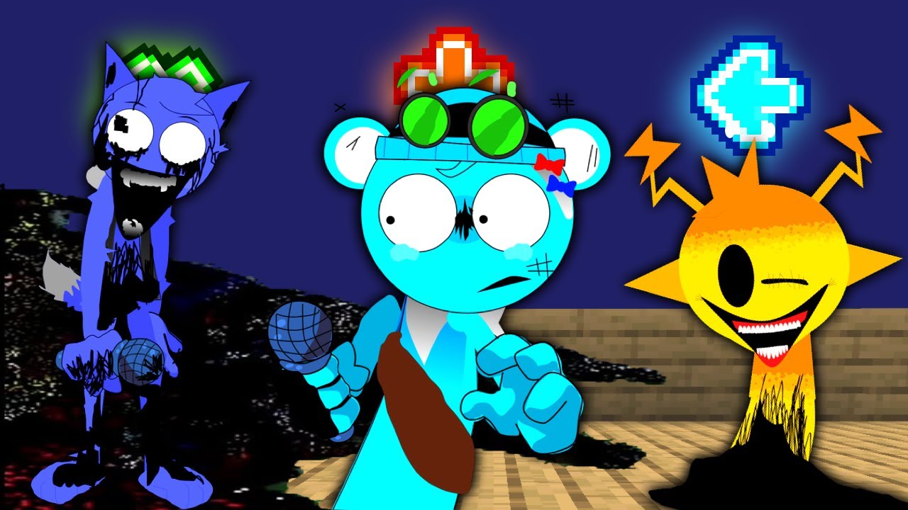 INCREDIBOX SPRUNKI: Pibby Glitched | FNF Character Test | Gameplay VS ...