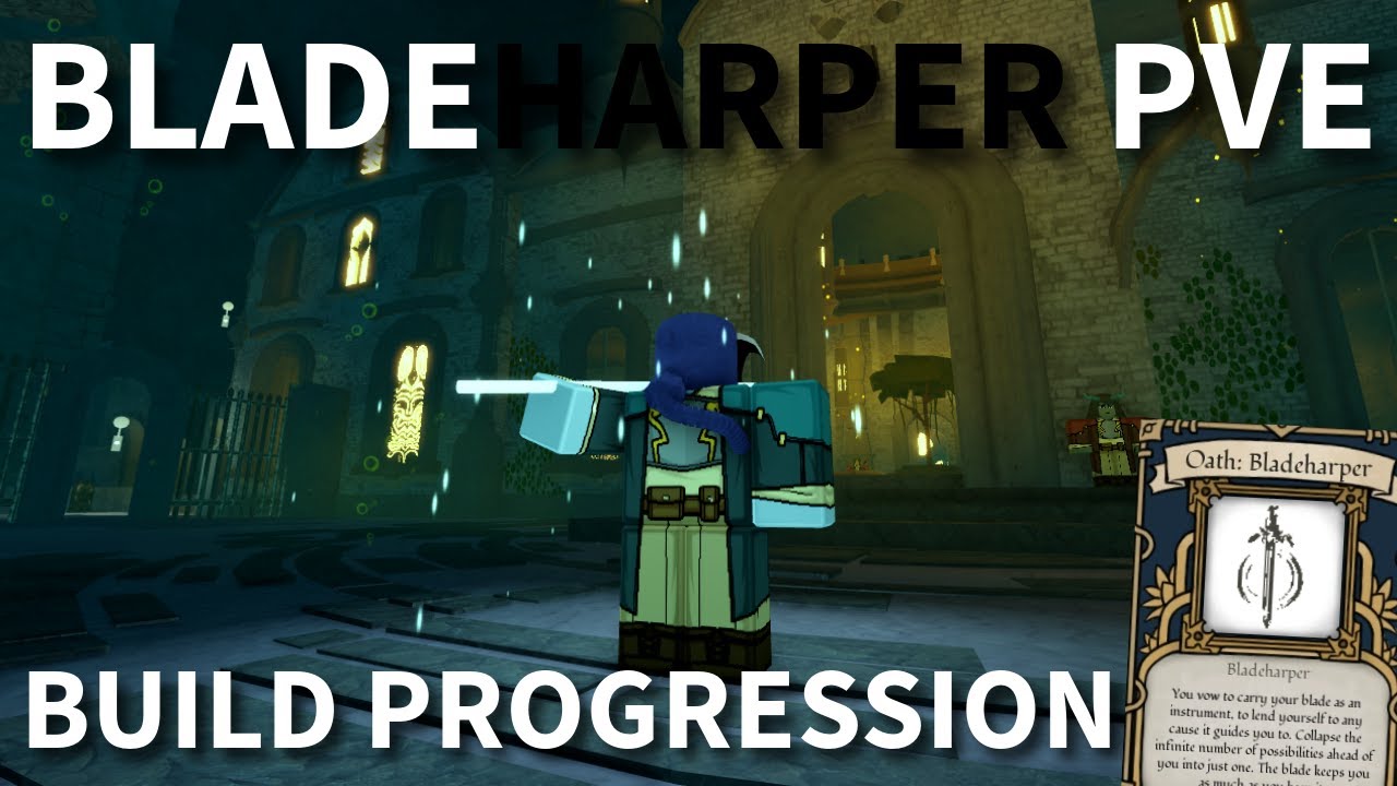 BLADE HARPER PVE BUILD PROGRESSION??? | DEEPWOKEN - YouTube