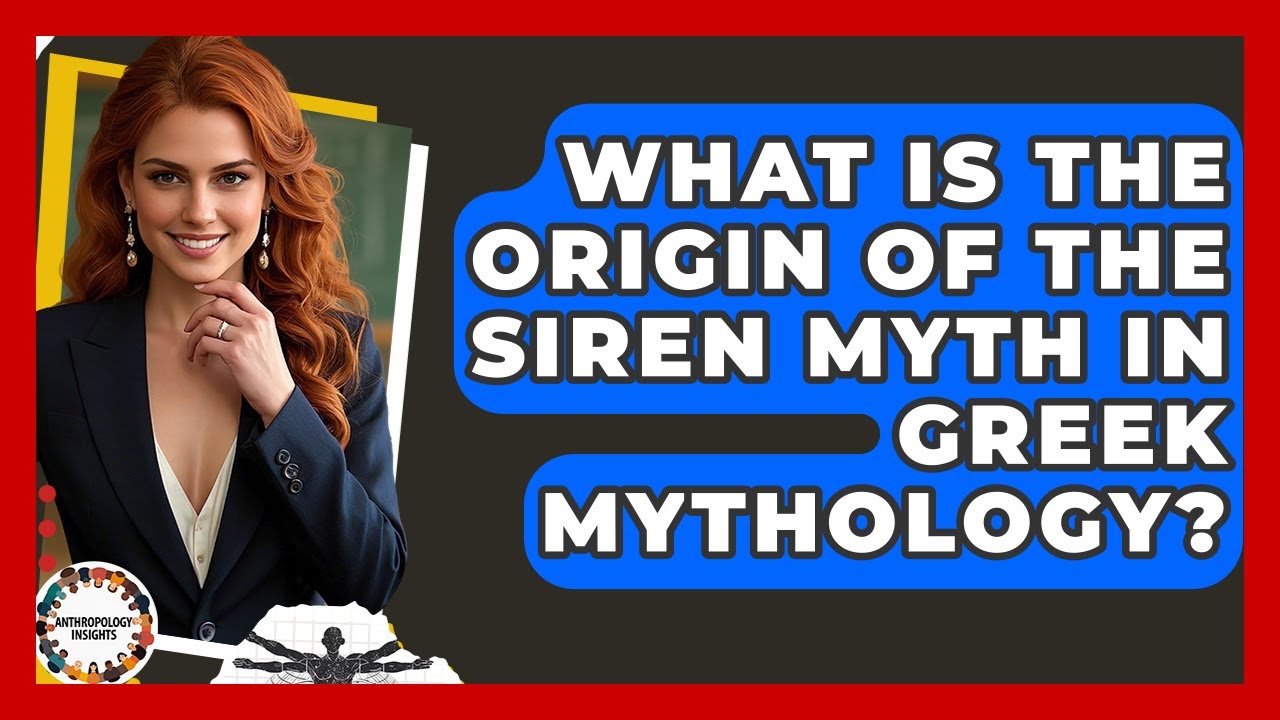 What Is The Origin Of The Siren Myth In Greek Mythology? - Anthropology ...