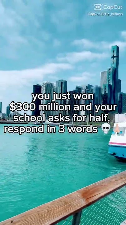 Respond in three words - YouTube