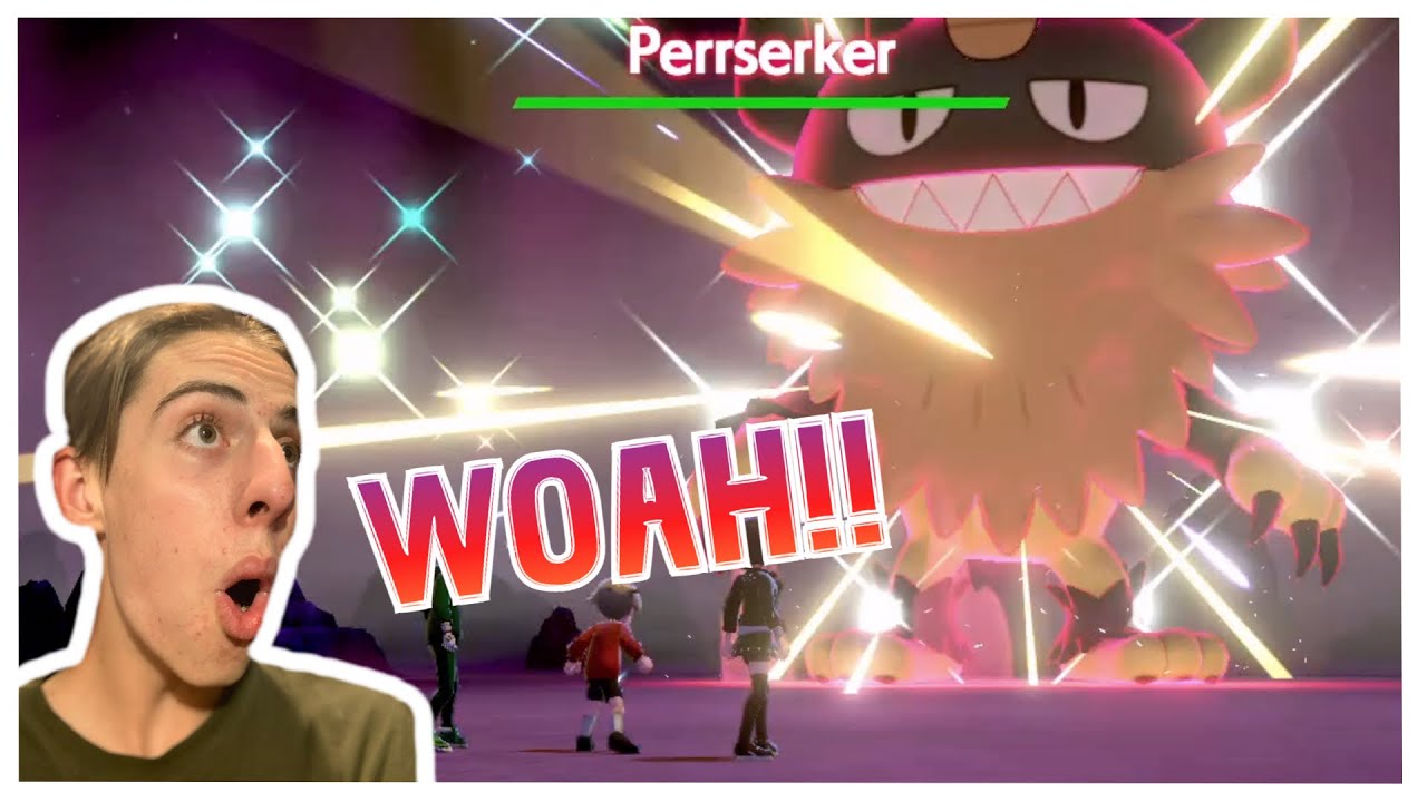 Shiny Perserker Reaction! (Love This Golden Shiny!) - YouTube