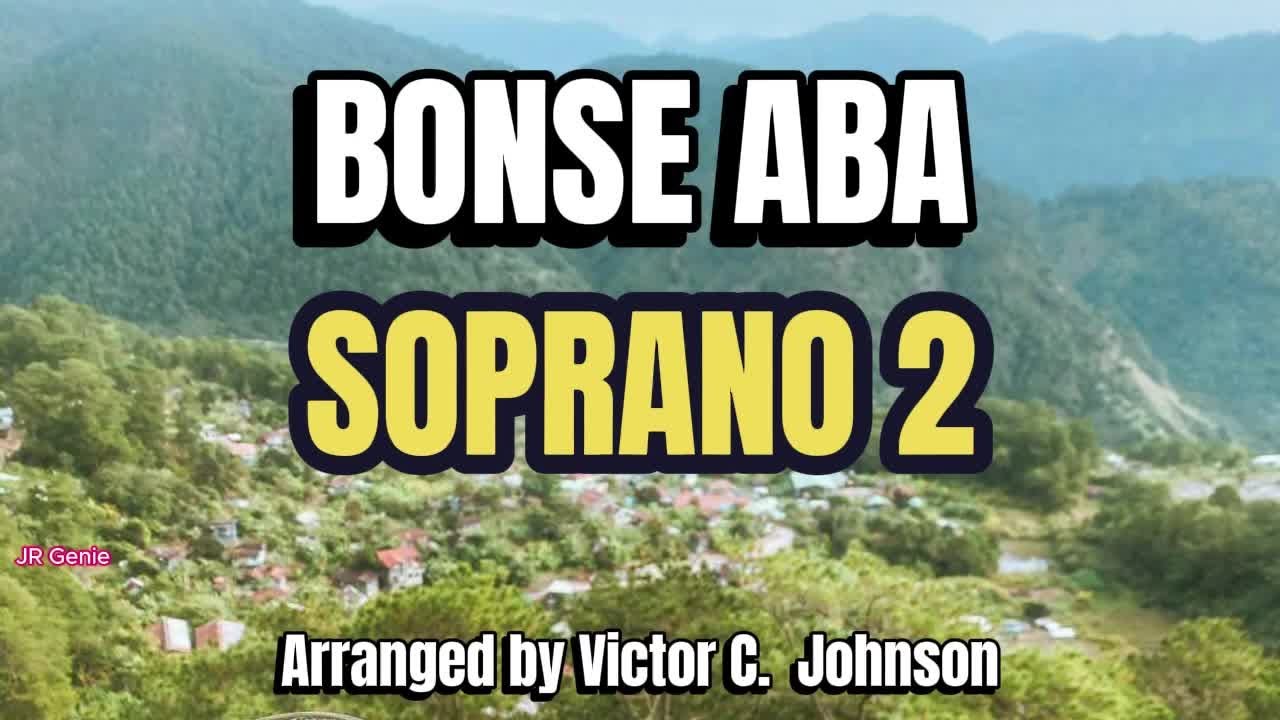 Bonse Aba / SOPRANO 2 / Choral Guide - Arranged by Victor C. Johnson ...