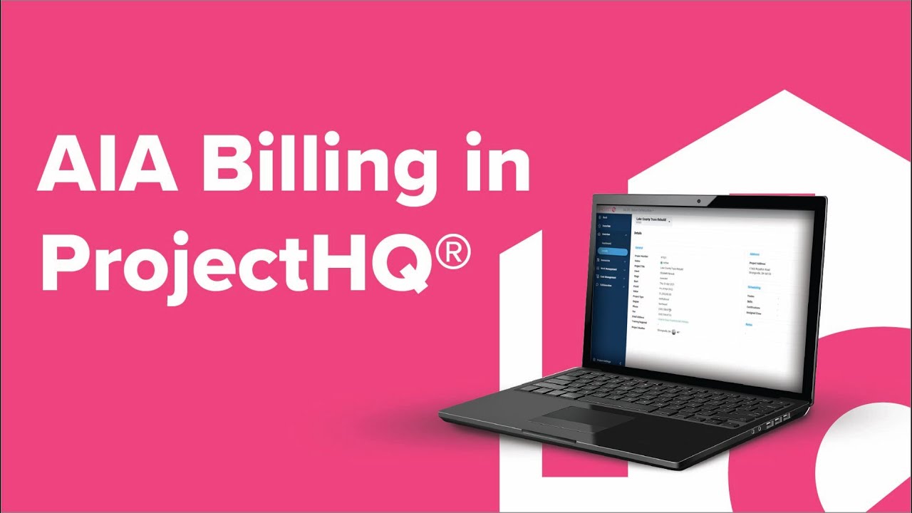 ProjectHQ Standalone Project Management Software — Now with AIA Billing ...