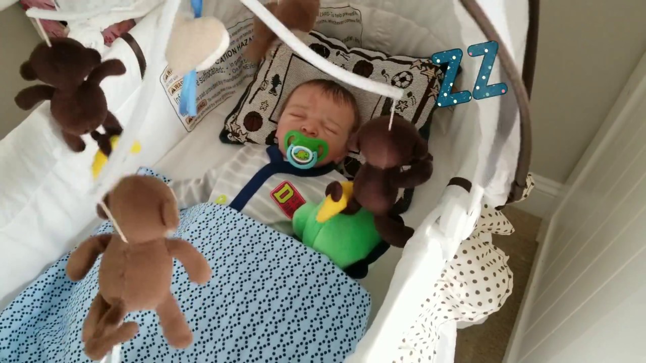 Rutina de Noche de Bebé Reborn Dylan / Bibi, Juegos, Juguetes, Arrullo ...