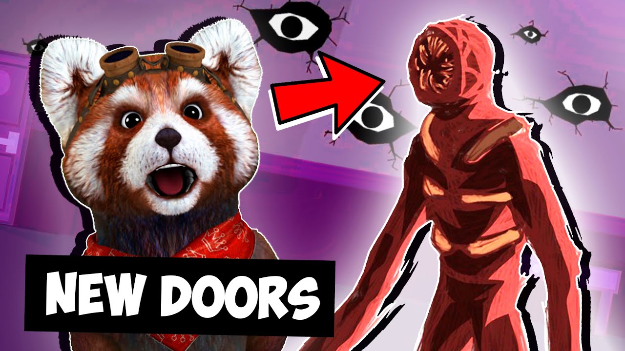 DOORS but it's 2D Cartoon GAME - YouTube