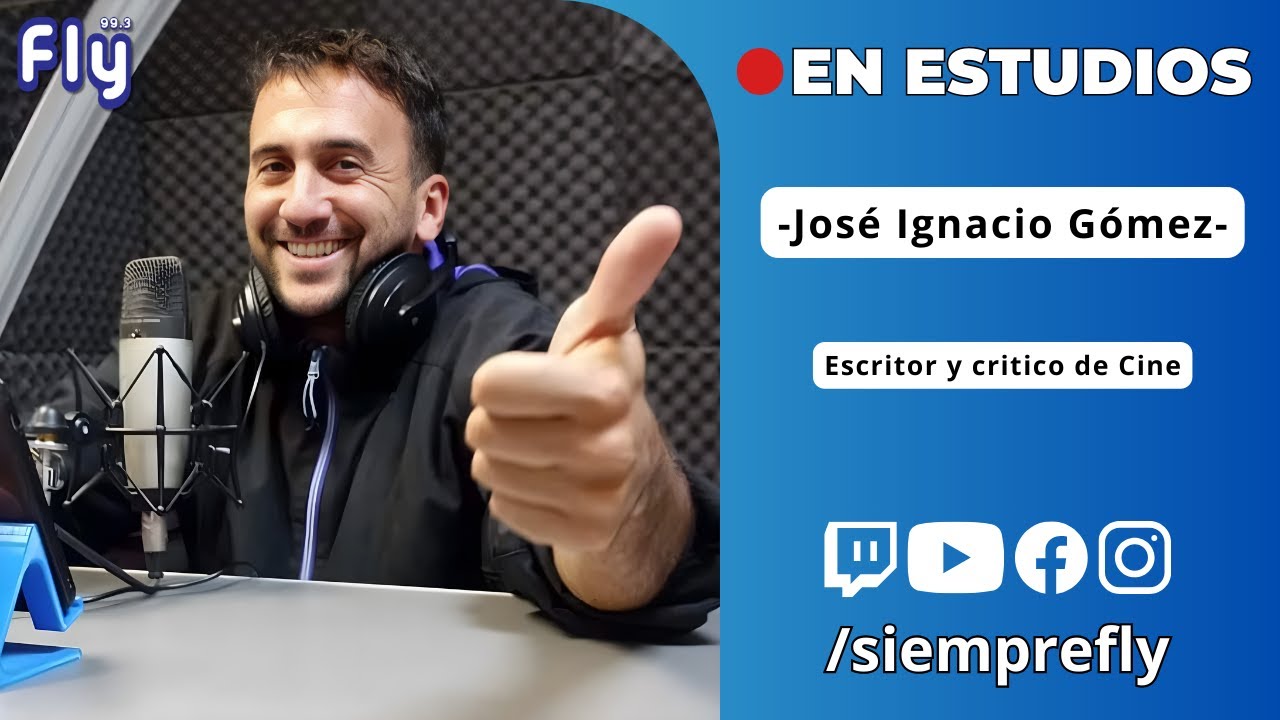 🔴EN ESTUDIOS┃José Ignacio Gómez - Escritor y critico de Cine - YouTube