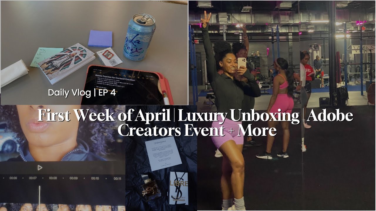 DAILY VLOG EP 4 🩷FIRST WEEK OF APRIL + DOG SITTING + LUXURY UNBOXING ...