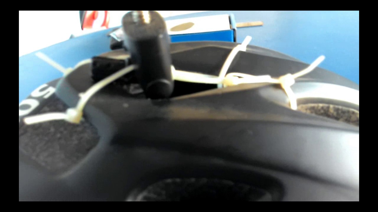 Vlogging on your bicycle -Part 1:DIY Camera mount for bicycle helmet ...