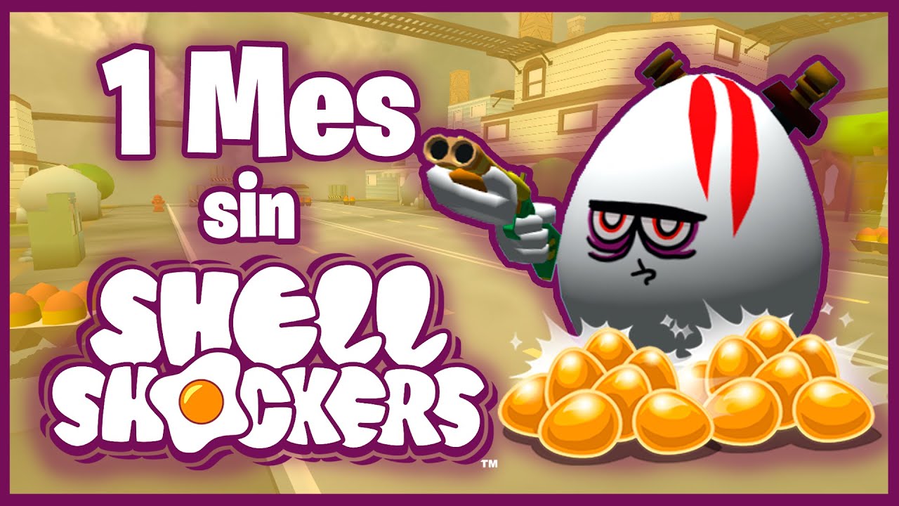 JUGANDO SHELL SHOCKERS después de 1 mes! :D - YouTube