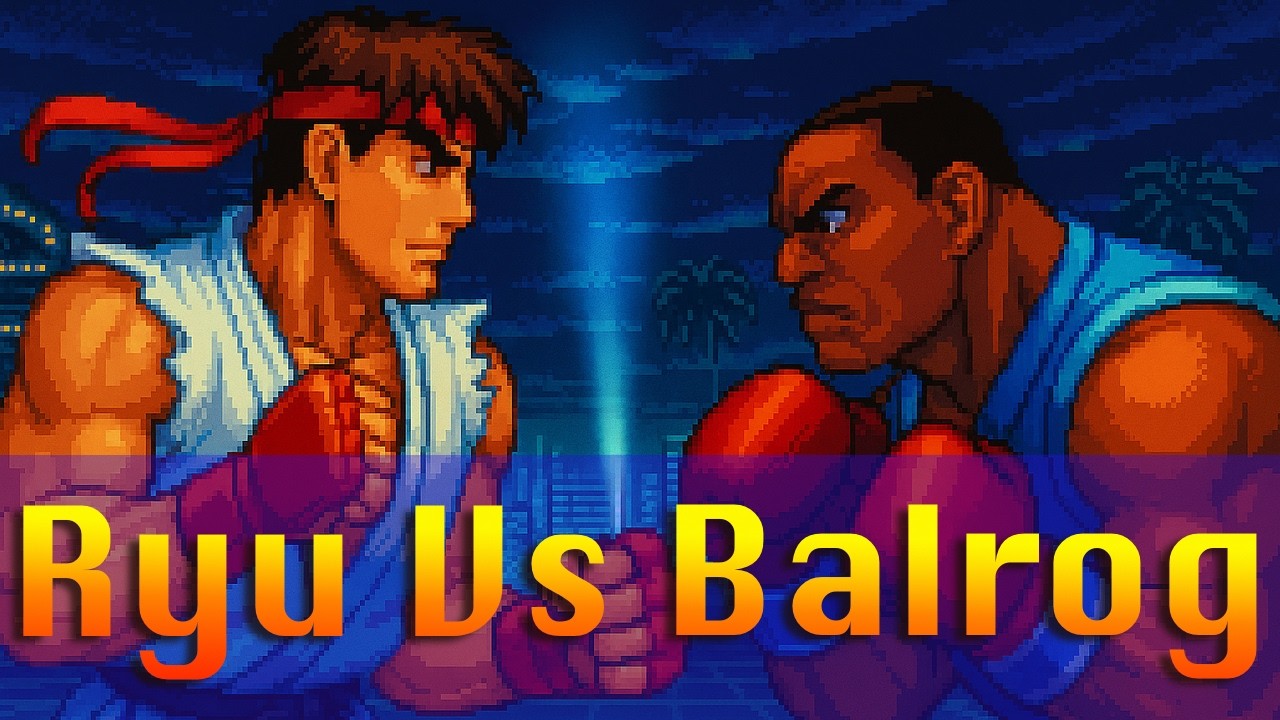 Ryu’s Cleanest Speedrun Opener Vs Balrog | SF2 Hyper Fighting (SNES ...