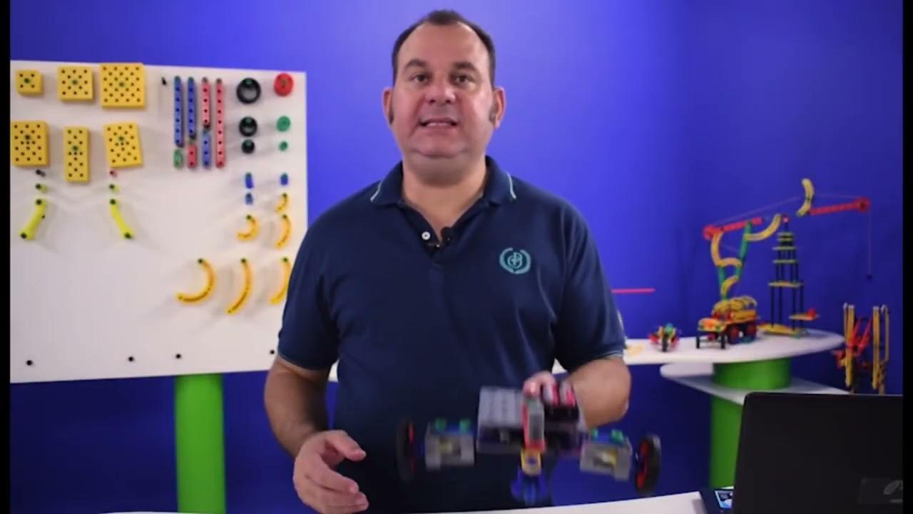 Como montar e programar com o ARDUÍNO/ARDUBLOCK robô andarilho com o kit de robótica Atto - YouTube