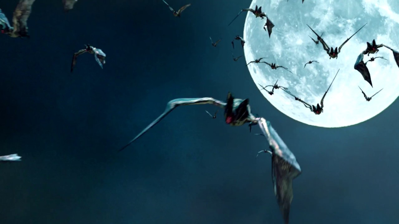 Halloween Bats Green screen - YouTube