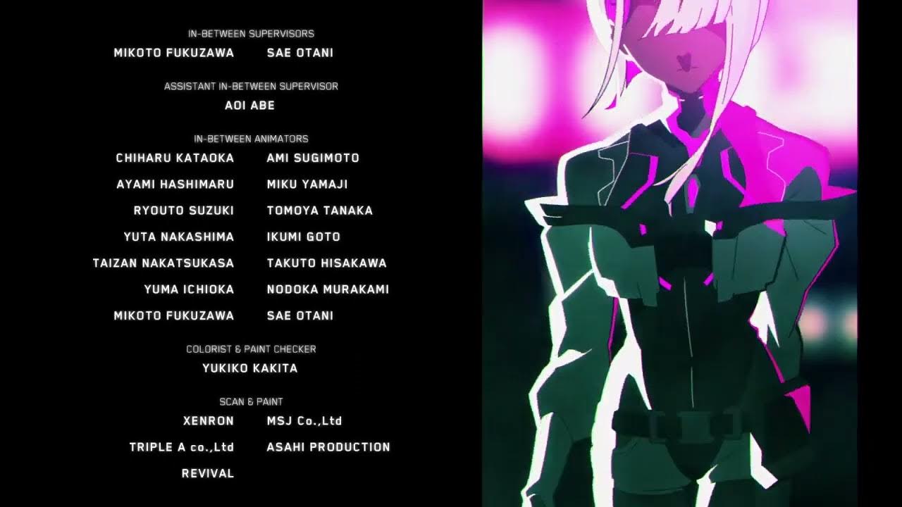 Cyberpunk Edgerunners l Ending Credits, Let You Down NEW CLIP - YouTube