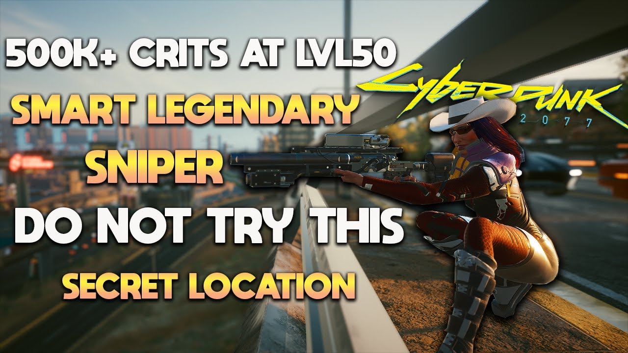 HOW to get the Legendary ASHURA Smart Sniper Rifle in Cyberpunk 2077 ...