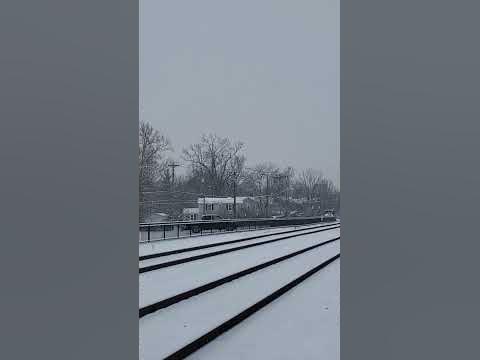CSX Coal Train in the snow #csx - YouTube