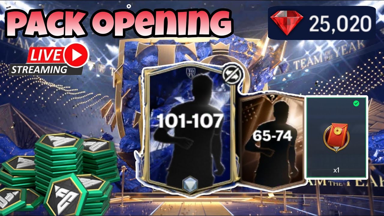 Pack Opening TOTY FC Mobile| Players Suggestion| Team Review - YouTube