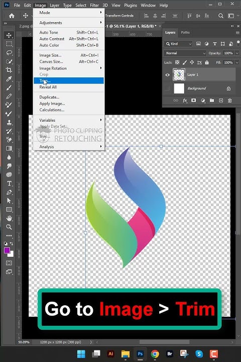 How to trim transparent pixels 2025 - YouTube