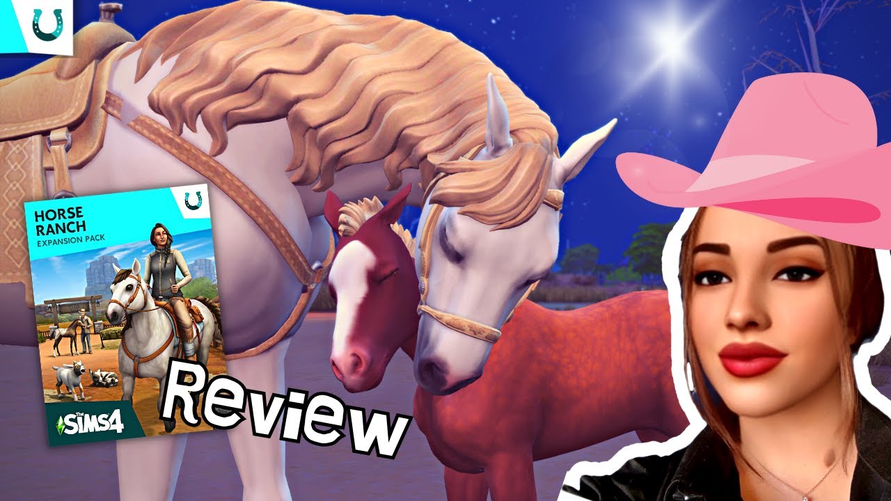 The Sims 4 | HORSE RANCH PACK REVIEW - YouTube
