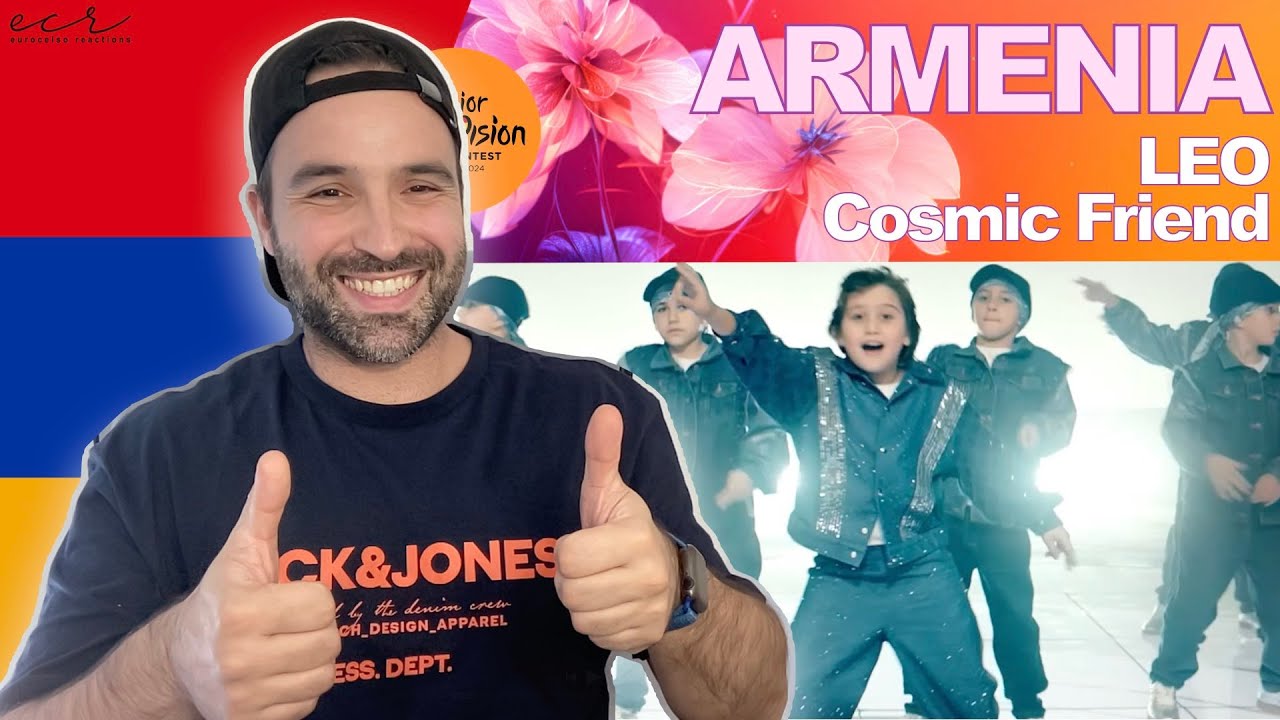 First Reaction 🇦🇲: Leo - Cosmic Friend / Junior Eurovision 2024 Armenia ...