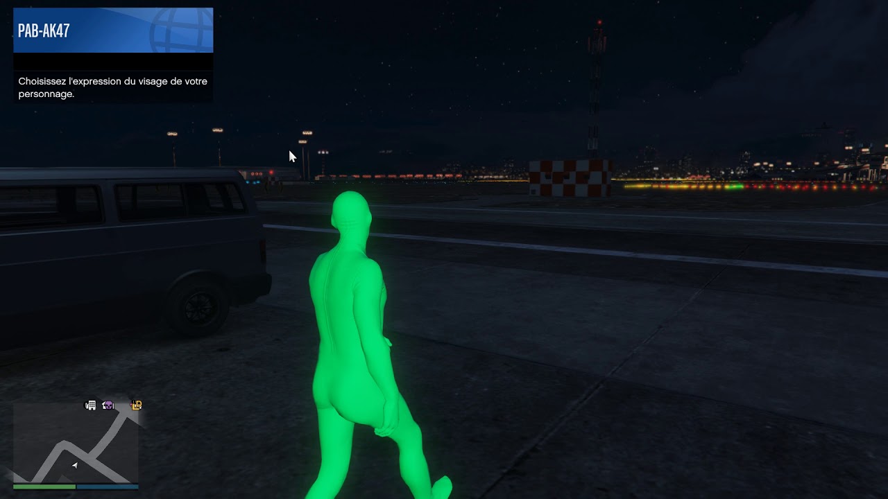 Grand Theft Auto V (Green alien gang ) - YouTube