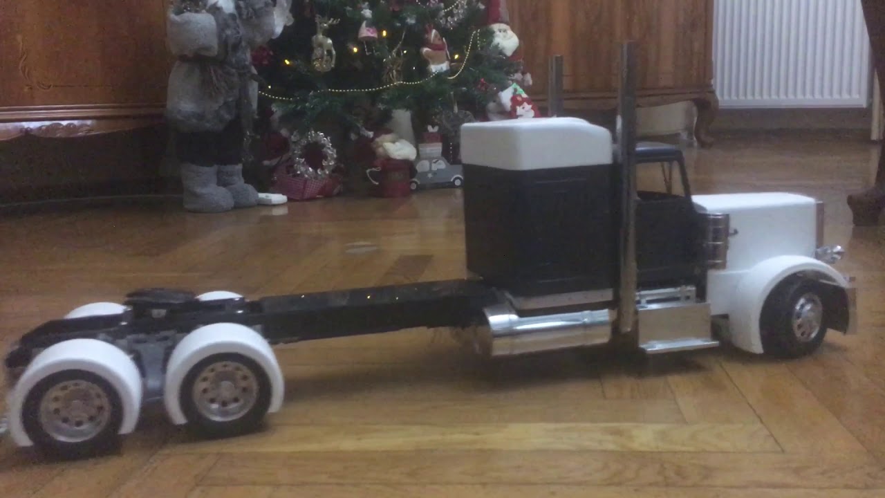 Rc peterbilt tamyia scale 1/14 custom - YouTube