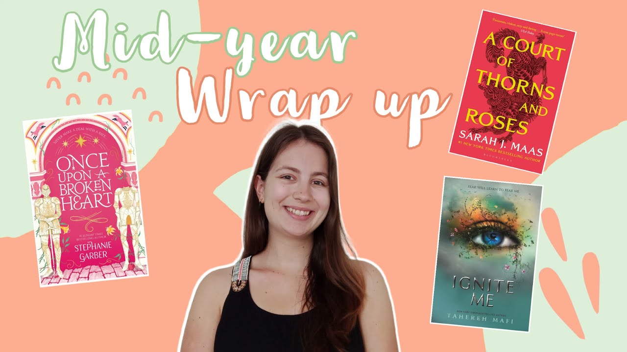 All the books I have read so far this year | Mid-year Wrap Up - YouTube
