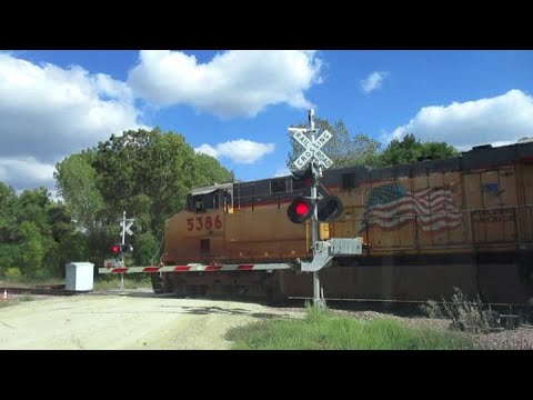 UP 5386 North CWTBP Filmed At North Kasper Siding (9-17-2023) - YouTube