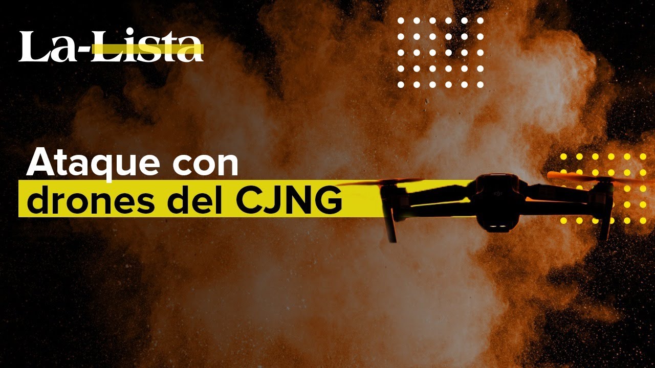 Ataque con drones del CJNG en Michoacán - YouTube