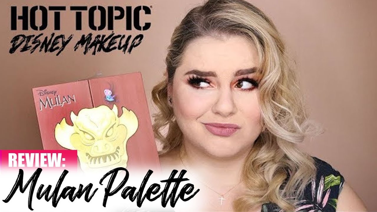 Mulan Warrior Reflection Disney Palette | Hot Topic Makeup | Reseña ...