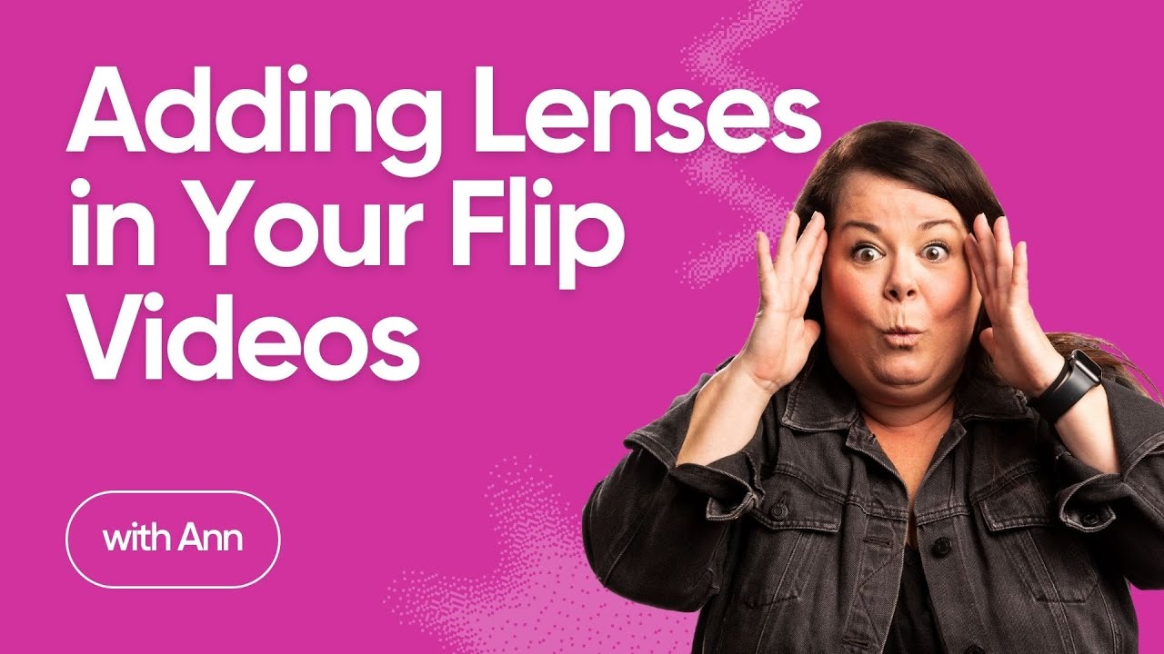How to Add Lenses to Your Flip Video - YouTube