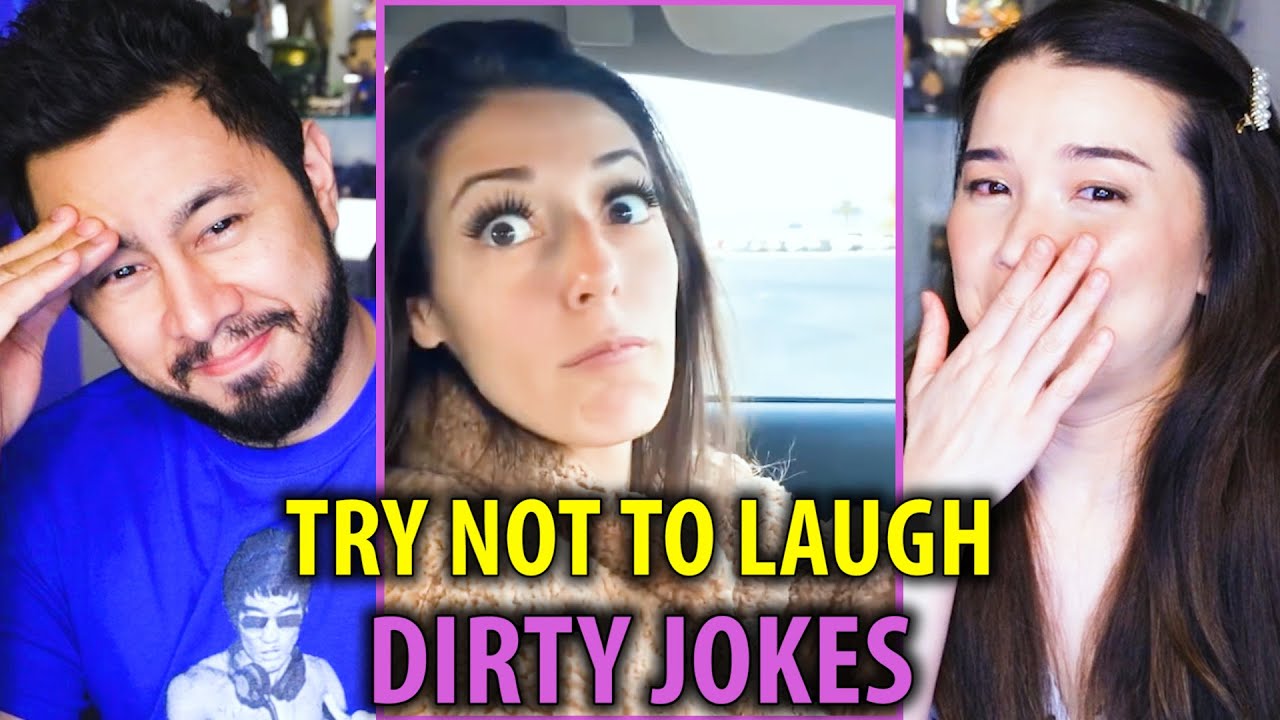 DIRTY JOKES - TRY NOT TO LAUGH CHALLENGE Reaction! - YouTube