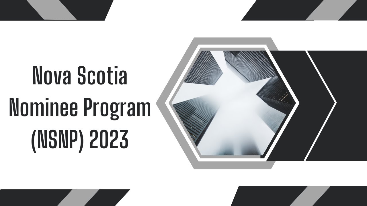 Nova Scotia Nominee Program (NSNP) 2019 - YouTube
