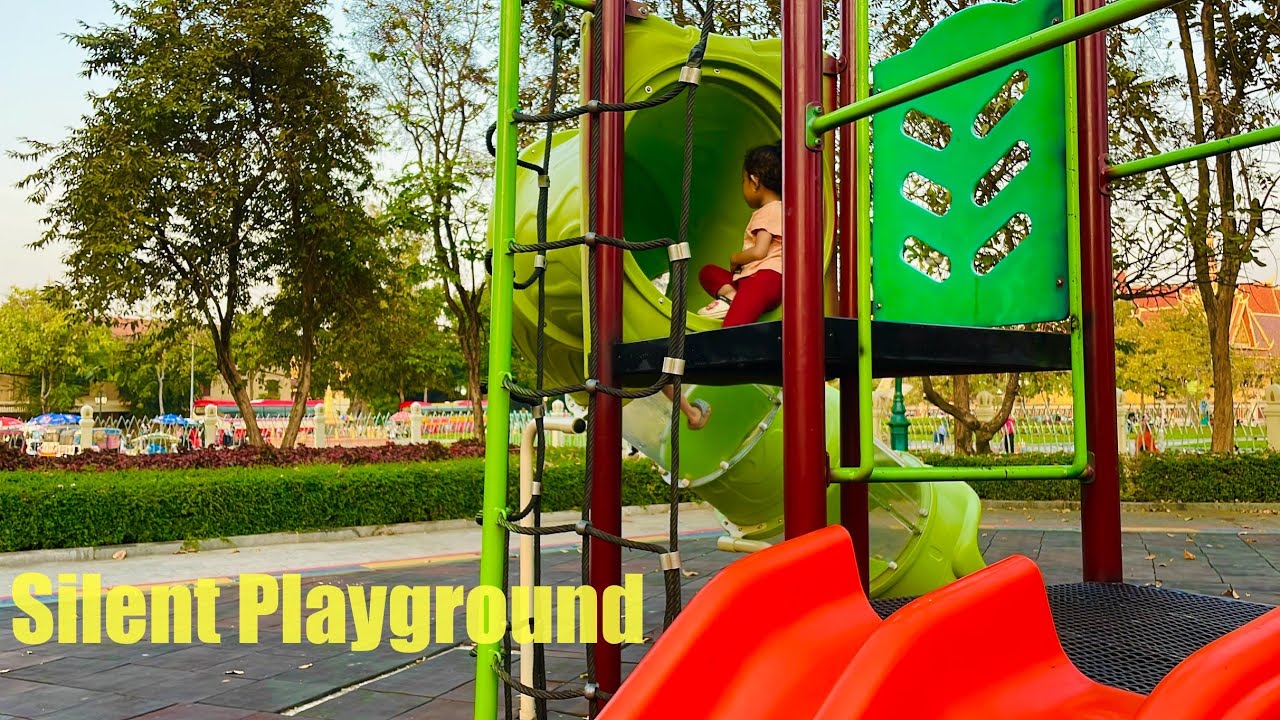 Silent playground but still happy day - YouTube