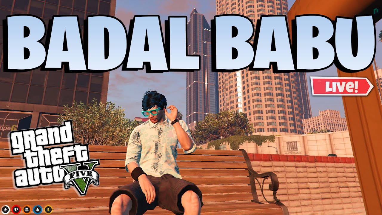GTA 5 RP LIVE | NOPIXEL INDIA | BANK BALANCE BADHANA HAI - YouTube