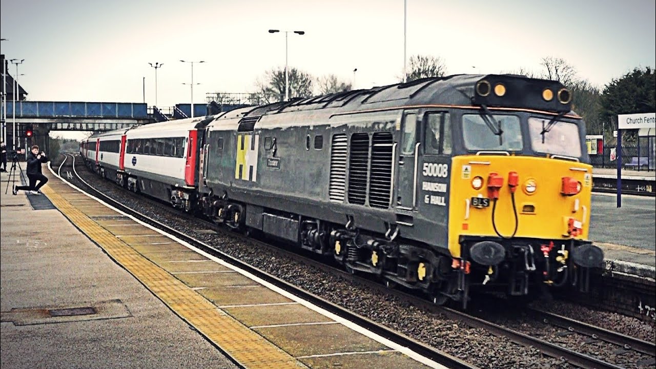 CLASS 50 AT FULL TILT!. Midland Pullman and Class 50 railtours. 18/03 ...