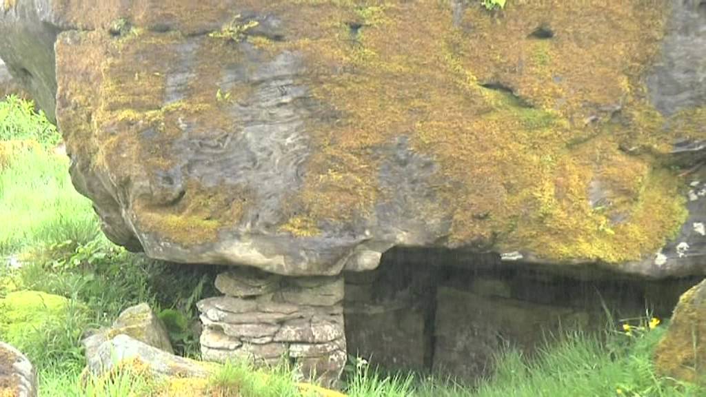The Burren Boulder Grave/Tomb West Cavan Ireland - YouTube