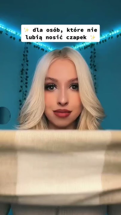 Nie Lubisz Czapek 🙅🏼♀️ To Coś Dla Ciebie Idealny Sposób Na Zime ️ Youtube