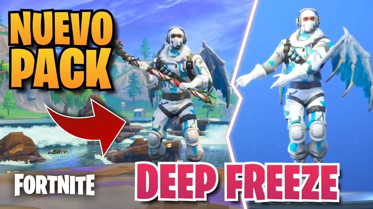 *NUEVO* PACK de FORTNITE - DEEP FREEZE | FROSTBITE SKIN + PICO ...