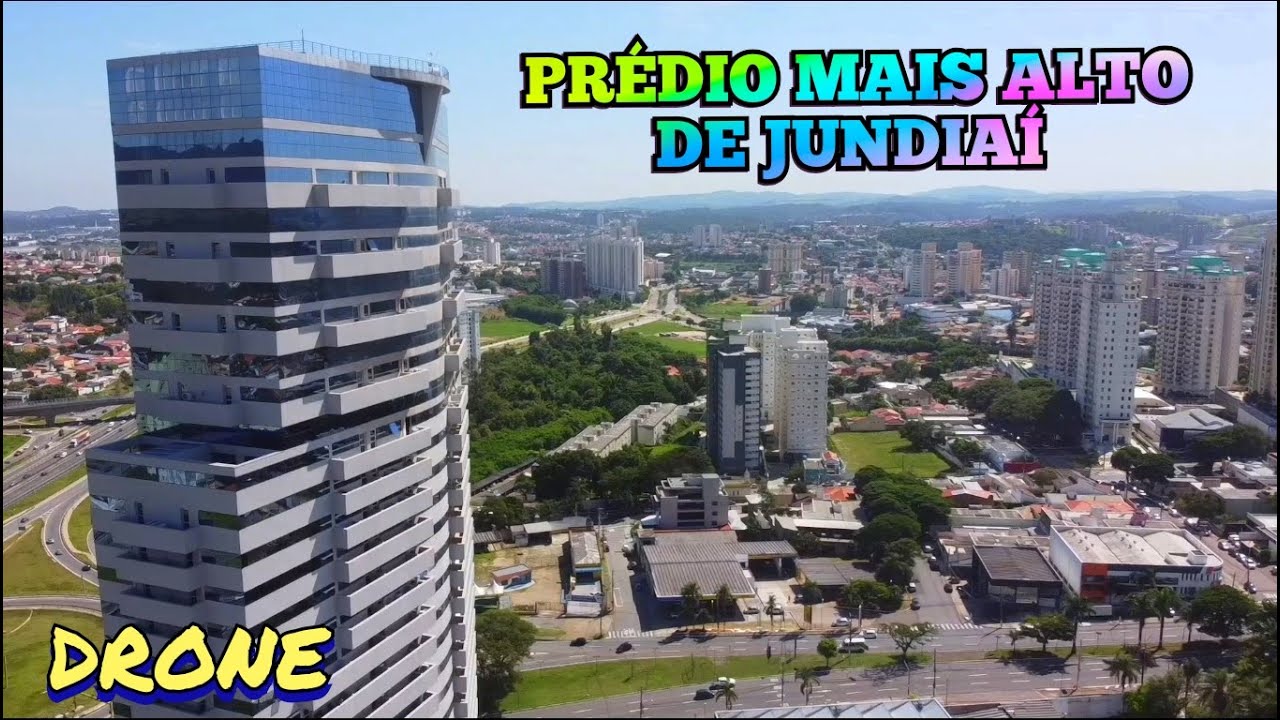 Drone mostra o prédio mais alto de Jundiaí: The One Office Tower - São ...