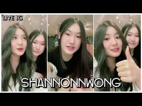 Live IG shannonnwong (211014)