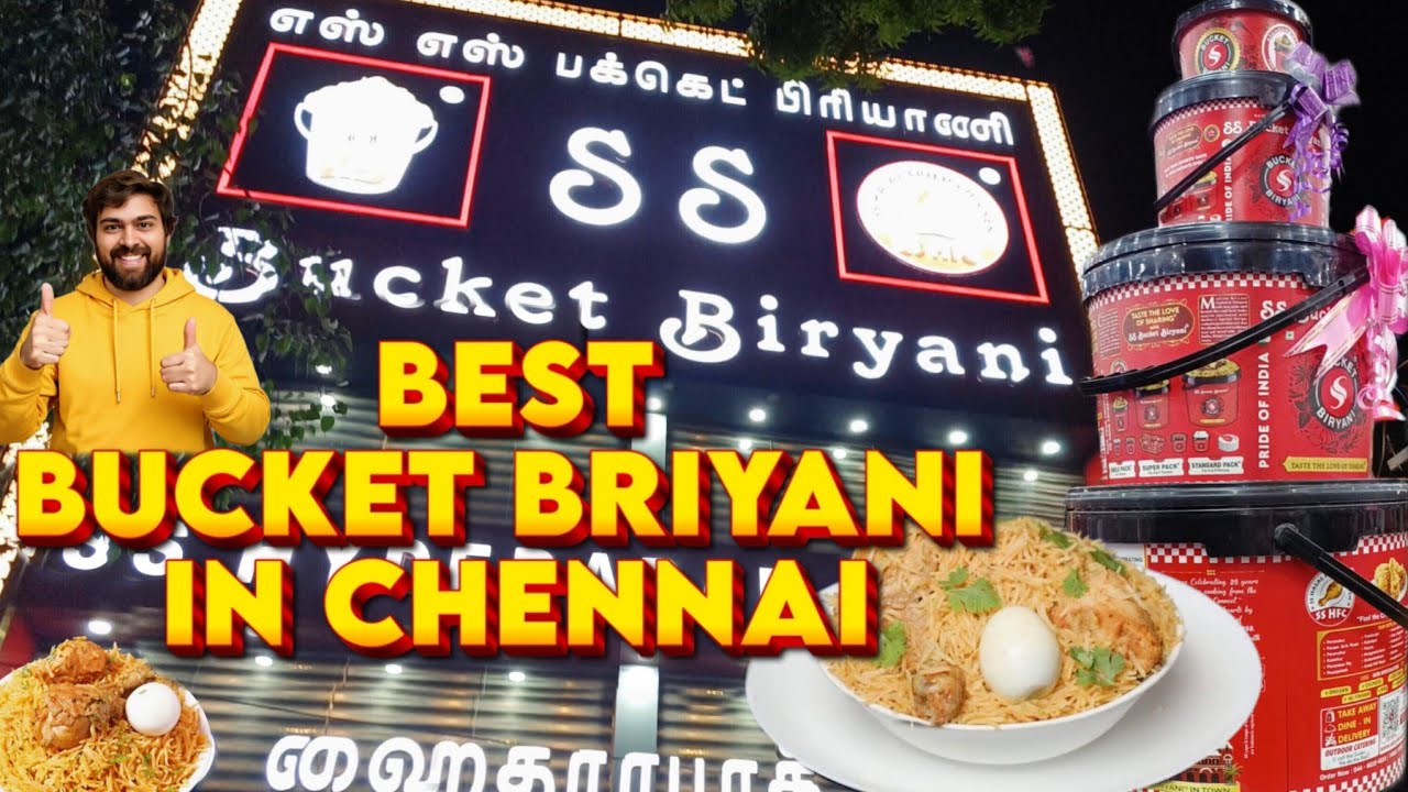 Best Bucket Biryani in Chennai 🪣 SS Hyderabad Biriyani Restaurants 🍴 👌 ...