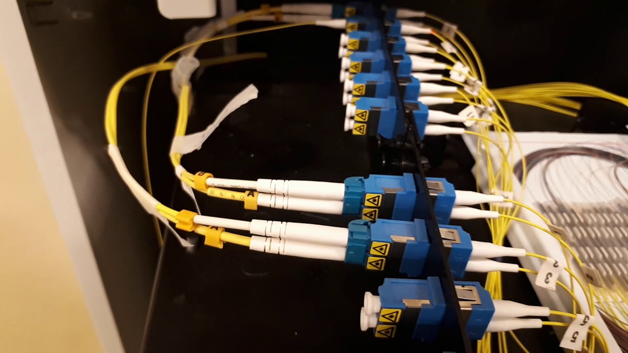 Broken pigtail replacement at FIBER ODF, FSM 60 S ,VFL - YouTube