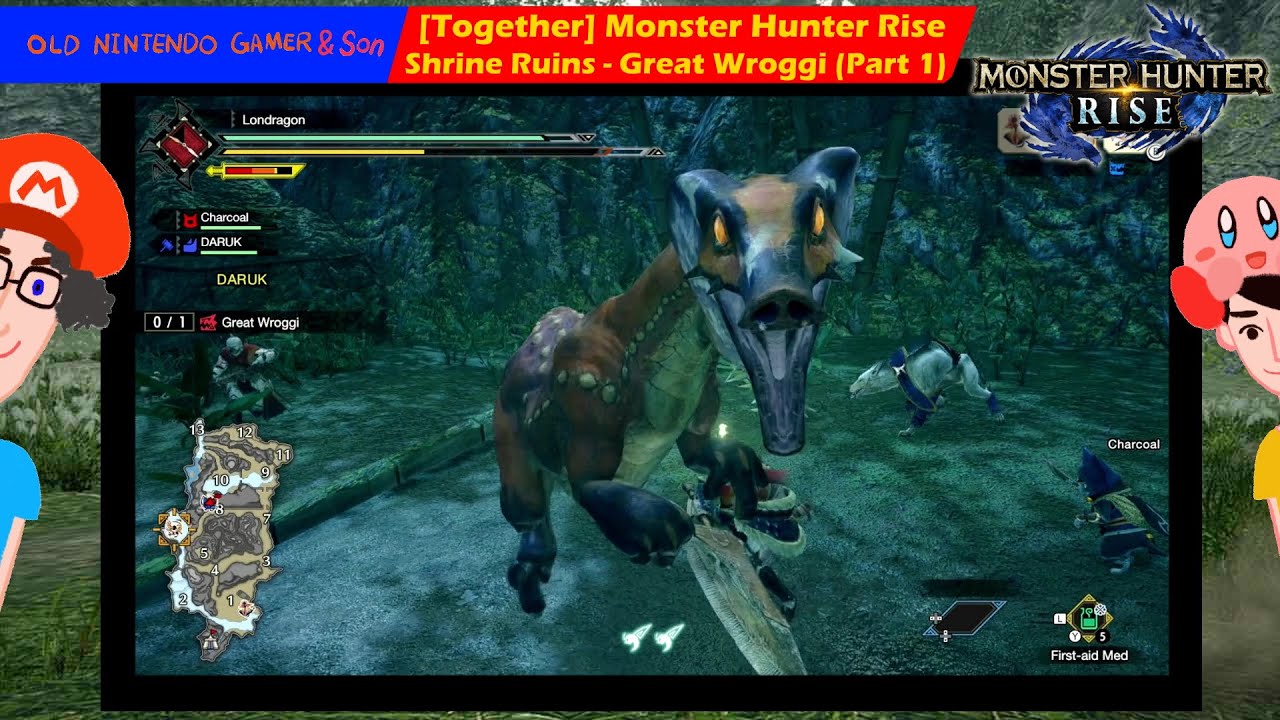 [Together] Monster Hunter Rise - Great Wroggi (Part 1) - YouTube