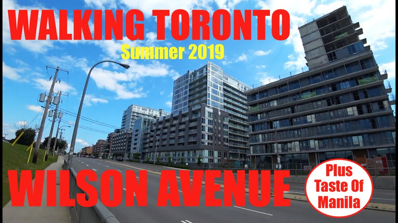 Walking Toronto: Wilson Subway Station To Bathurst St. (Plus Taste Of ...