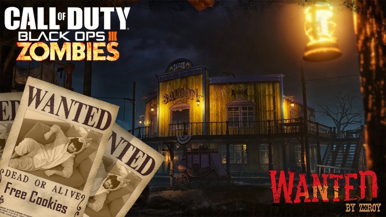WANTED The Coolest Western Zombie Map - Custom Zombies - YouTube