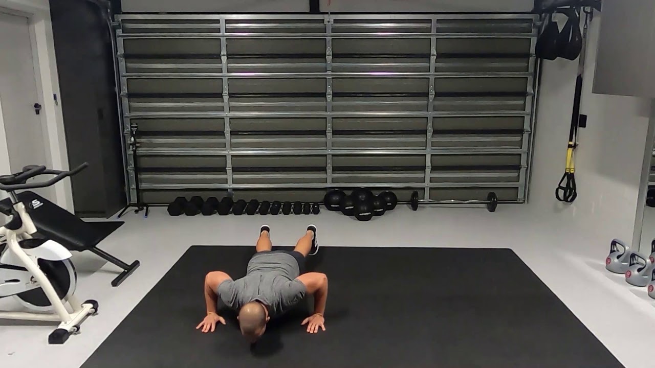 CRAB PUSH UP - YouTube