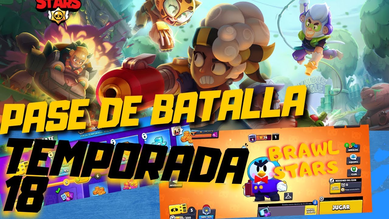 *BRAWL STARS* Pase de BATALLA🤯 SEASON 18⚡️!! - YouTube