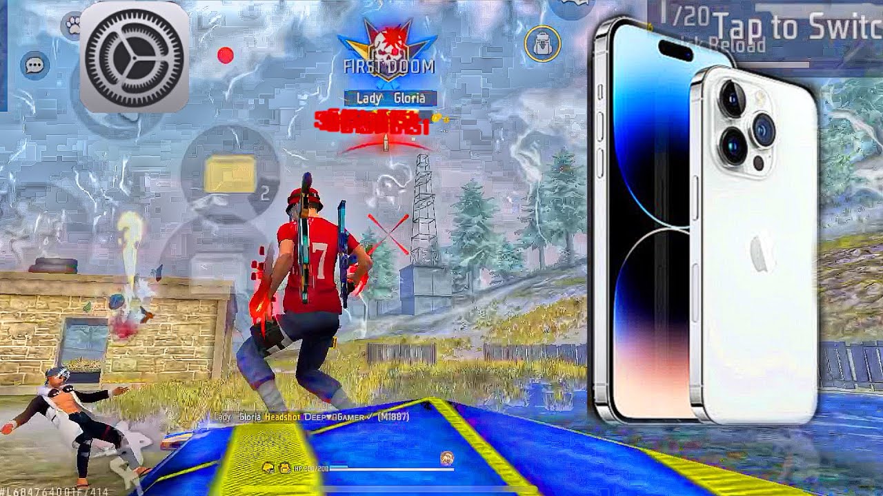 iPhone 11 Free Fire Settings⚙️ Free Fire Highlights - YouTube