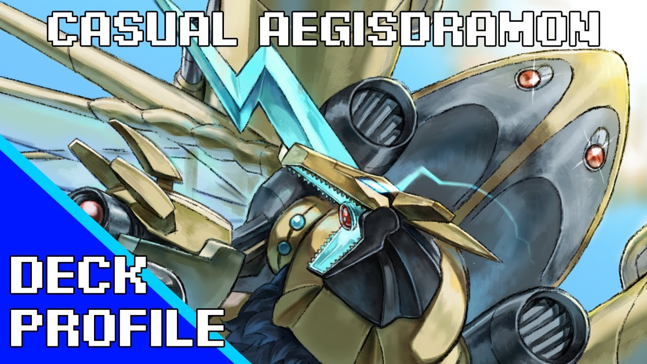 Digimon TCG! Casual Aegisdramon Deck Profile(BT11) - YouTube